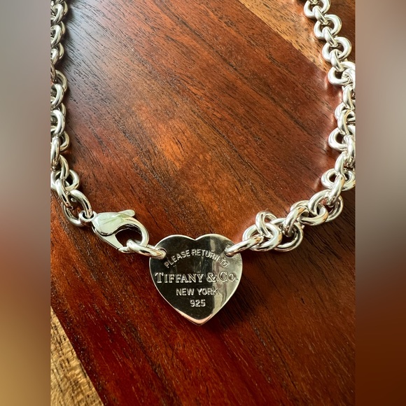 Tiffany & Co. | Jewelry | Tiffany Co Return To Tiffany Heart Tag ...